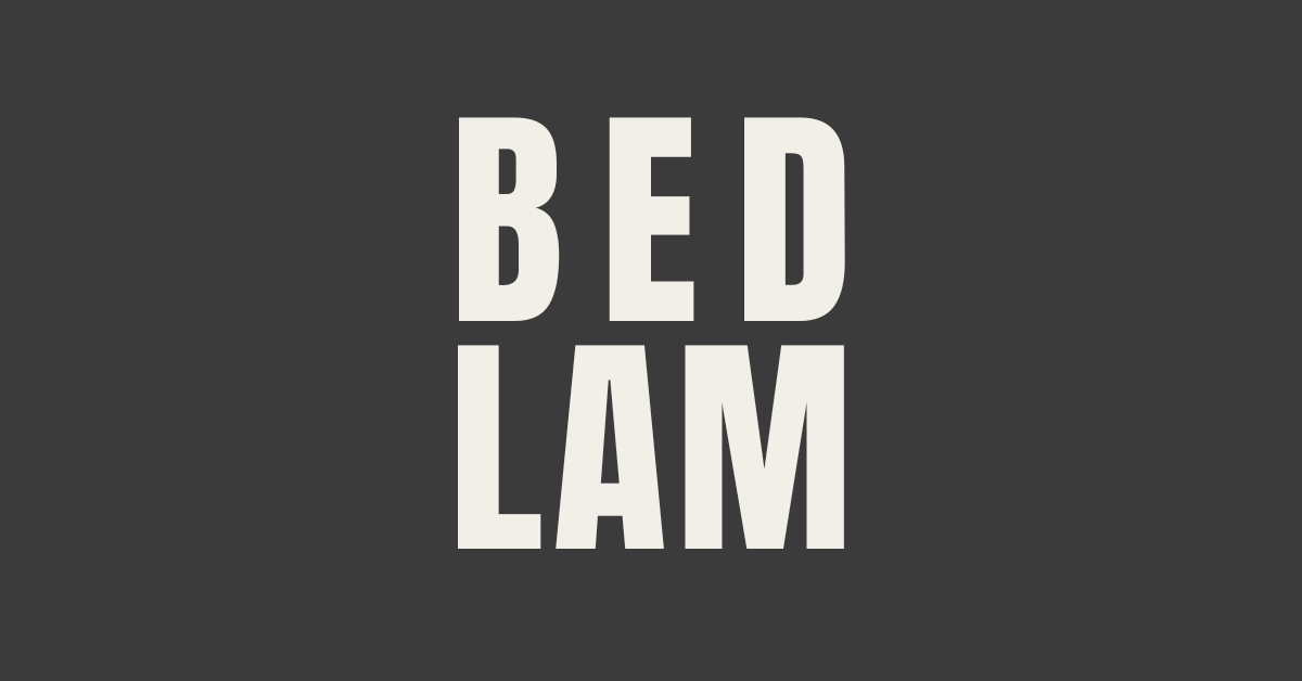 BEDLAM | Luxury European Linen with an Edge